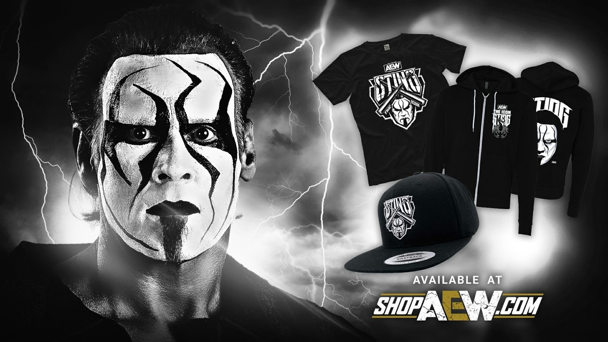 Sting's New AEW Shirt Breaks Pro Wrestling Tees Sales Record