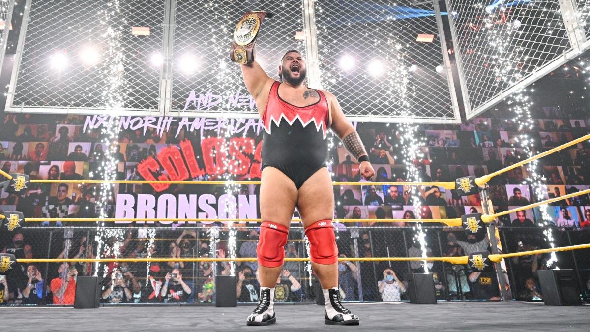 Bronson Reed Wins WWE NXT North American Championship Bronson Reed Wins WWE NXT North American Championship