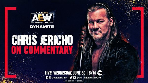 Chris Jericho Returning To AEW Commentary This Week