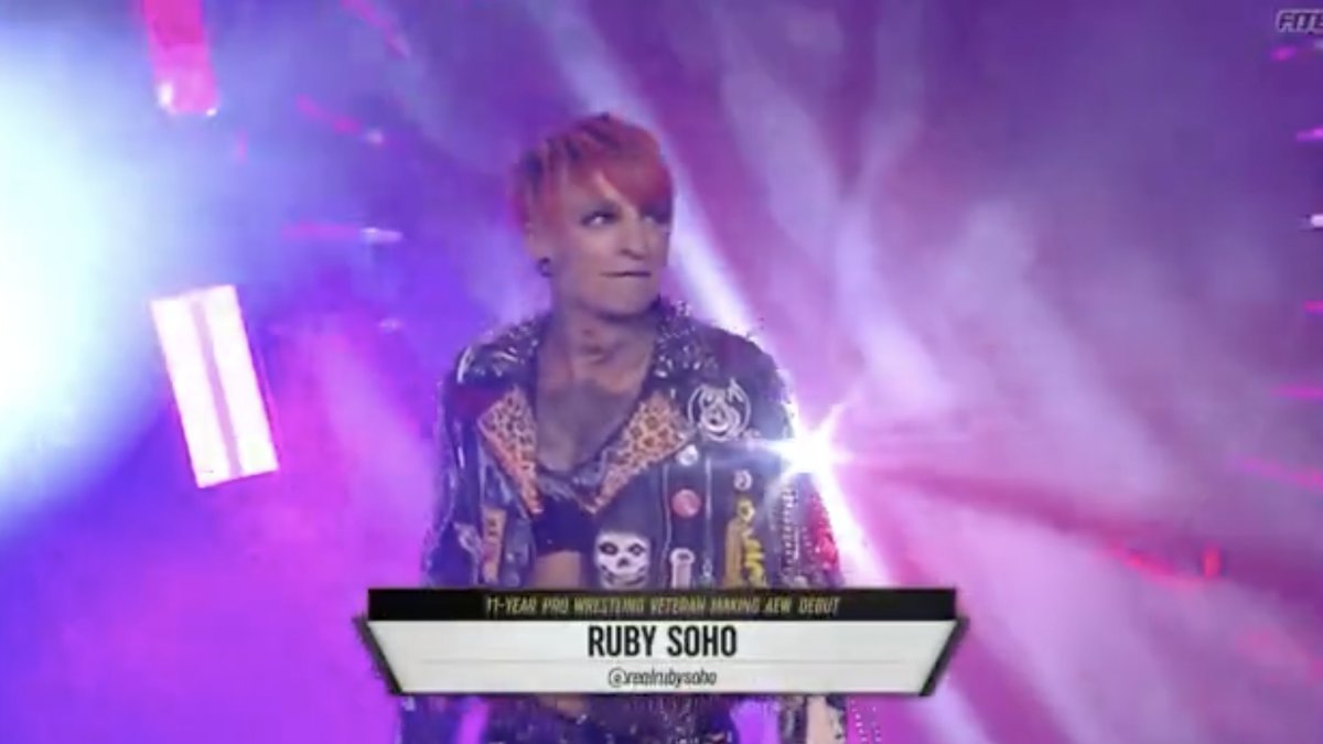 Ruby Soho Arrives In AEW!